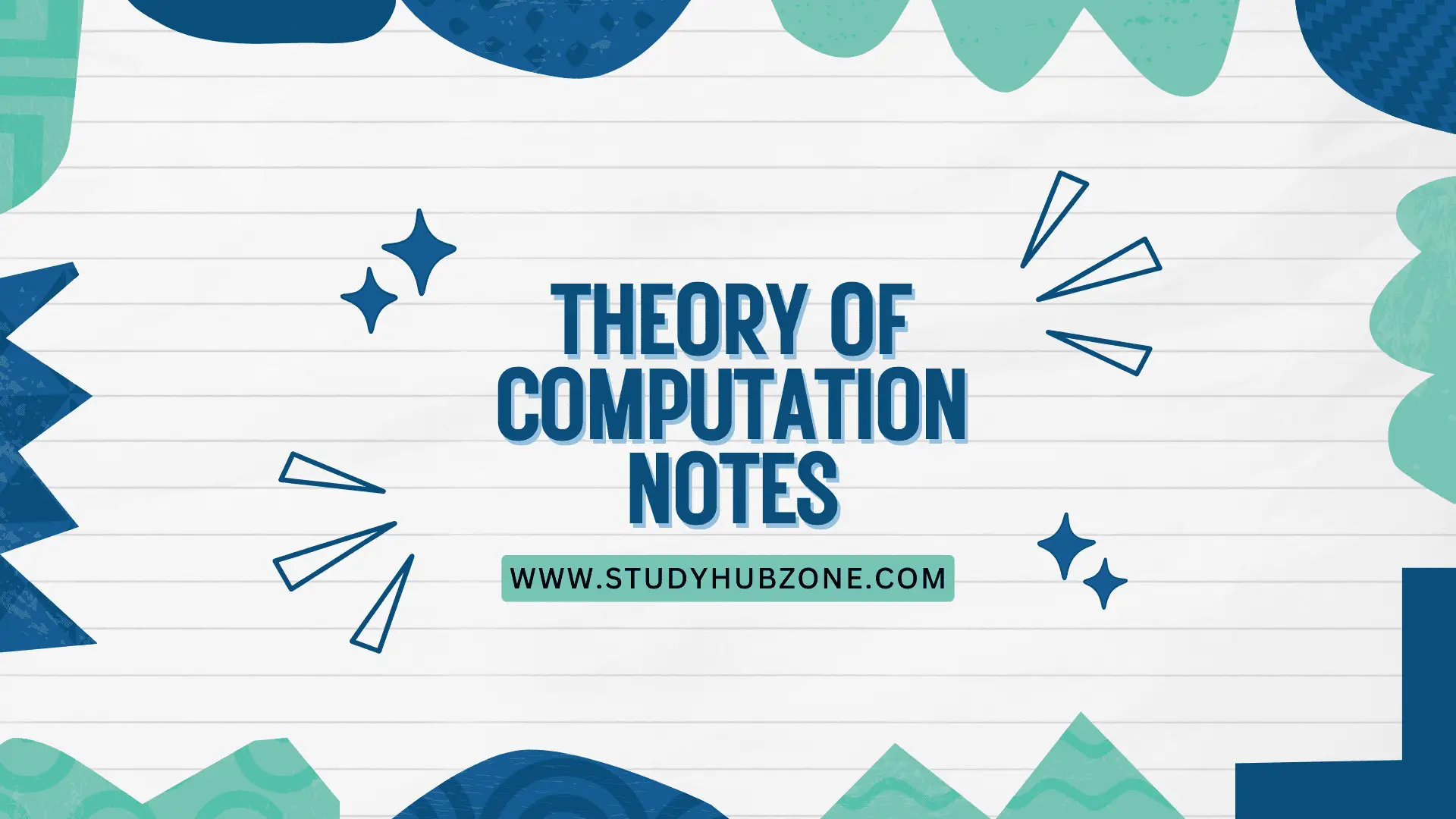 Theory of Computation Notes – Download PDF Now Theory of Computation Notes – Download PDF Now