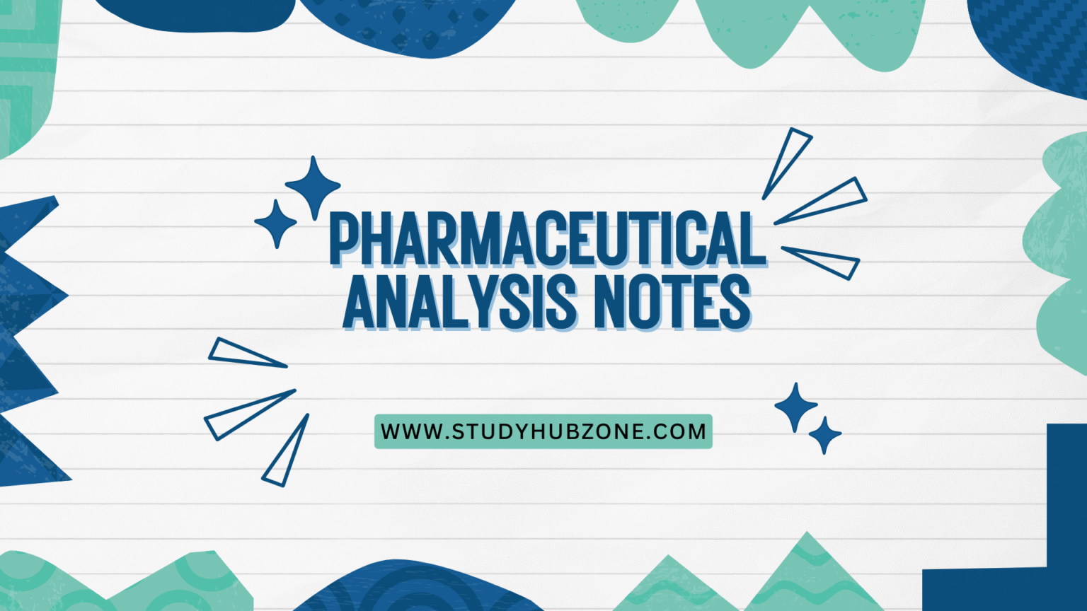Pharmaceutical Analysis Notes – Download PDF Now